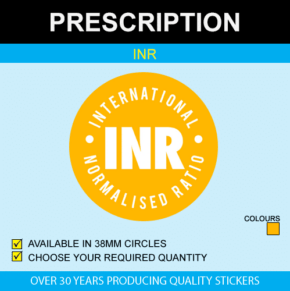 INR Stickers - Price Stickers