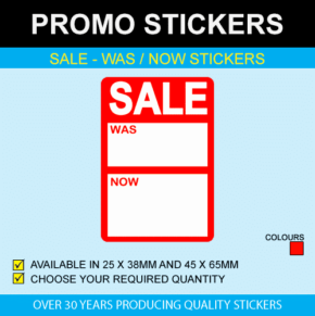 Sale Stickers Products - Price Stickers