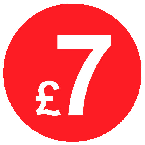 £ Red Price Stickers - 20mm | eBay UK