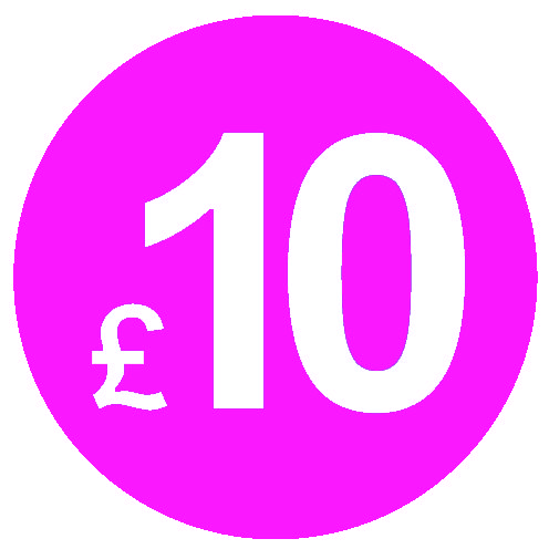 £ Pink Price Stickers - 20mm | eBay UK