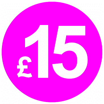 £ Pink Price Stickers - 20mm | eBay UK