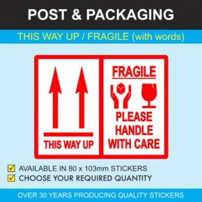 This Way Up Labels | Price Stickers