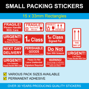 Packaging Stickers & Custom Labels | FREE UK Delivery